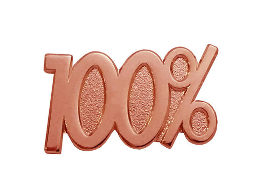 100% Badges