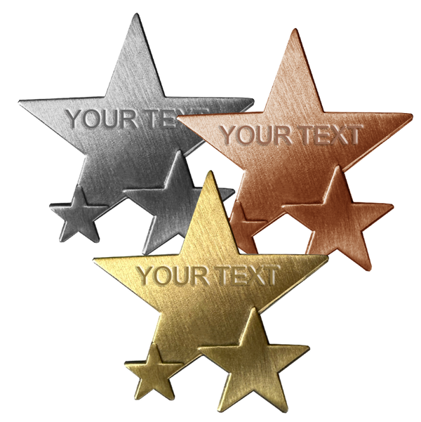Create your own Triple Star Badges