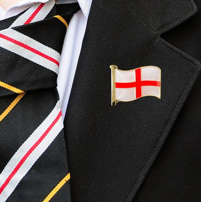 ENGLAND FLAG BADGE (Pack of 5)