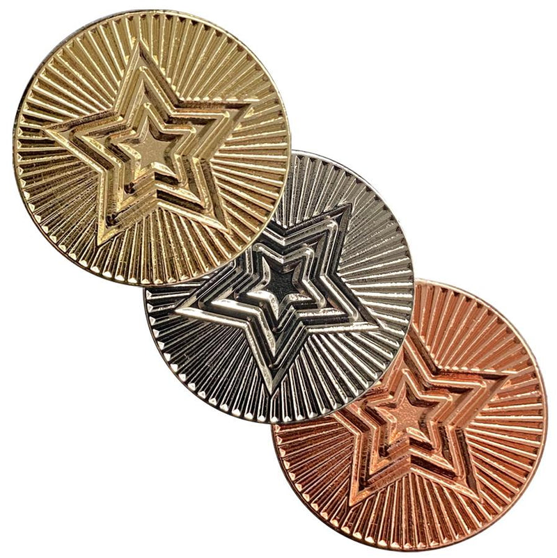 Round with Star Badges