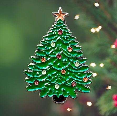 XMAS TREE BADGES