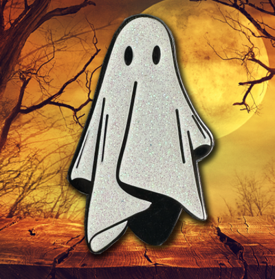 Halloween Ghost Badge (pack of 5)