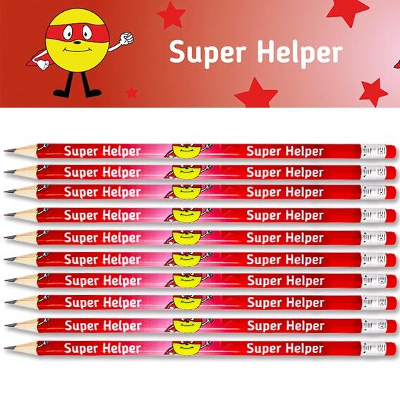 Super Helper (pack of 10 pencils)